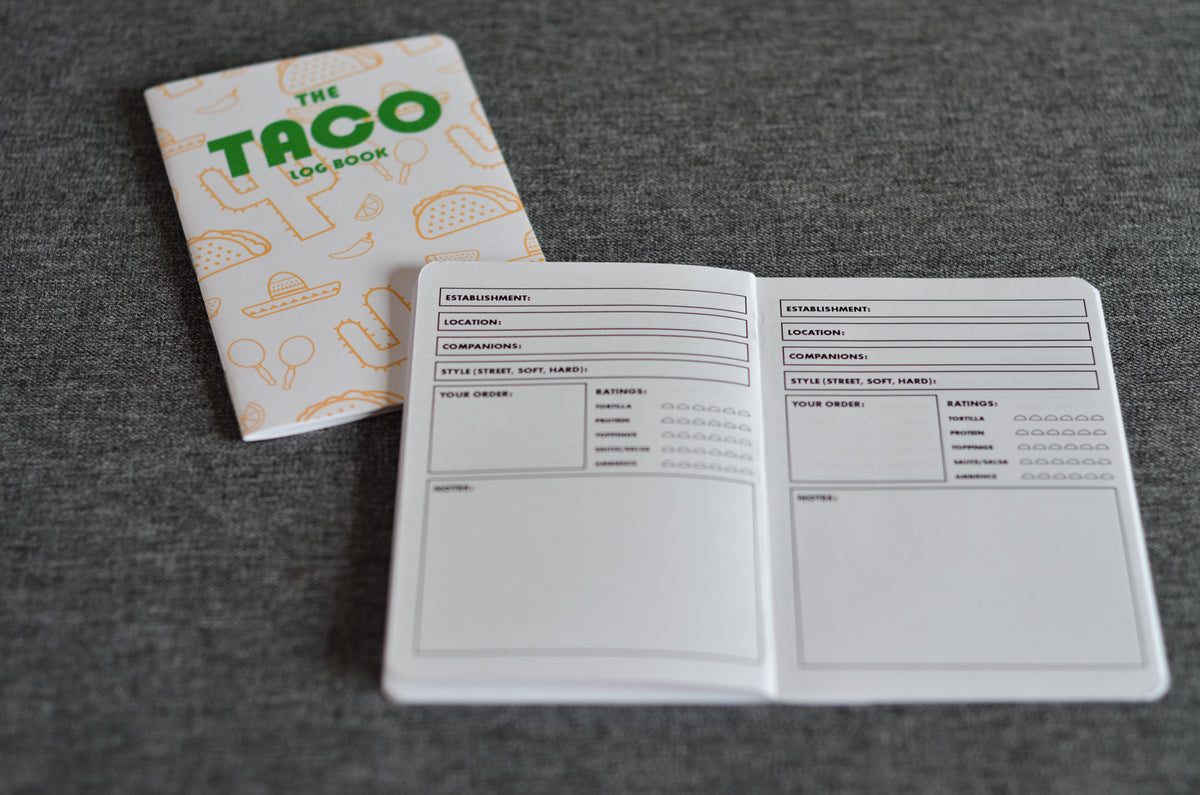 Taco Logbook – Paper Whale