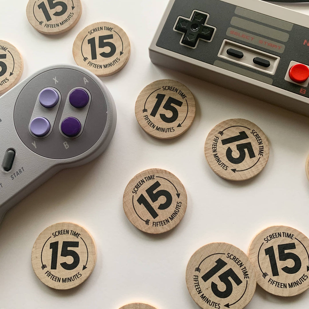 Kid's Screen Time and Game Tokens – Paper Whale